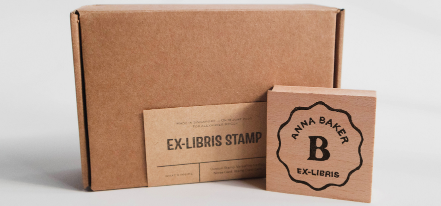 "Classy Ex-Libris" Handmade Book Stamp - Westside Prints : Printmaking ...