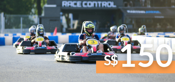 S$150 The Karting Arena Gift Card - The Karting Arena - Gifting Made Easy - Buy Gift Cards ...